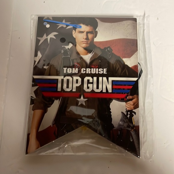 Source Unknown | Party Supplies | Tom Cruise Top Gun Birthday Banner ...